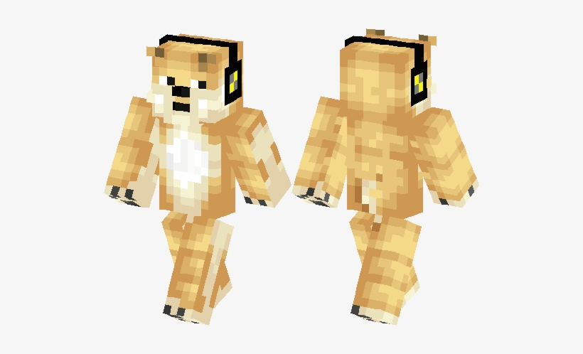 Minecraft Doge Skin - 528x418 PNG Download - PNGkit