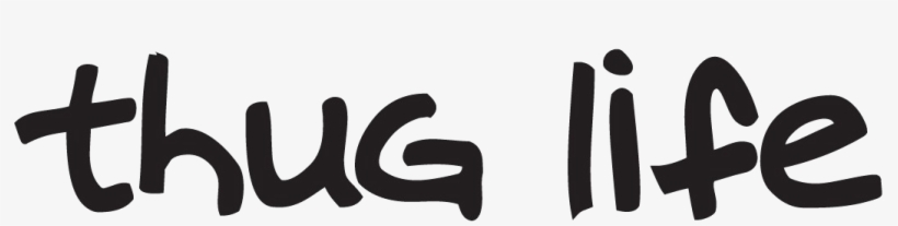 Thug Life Logo Png High-quality Image - Sticker - 1100x1100 PNG ...