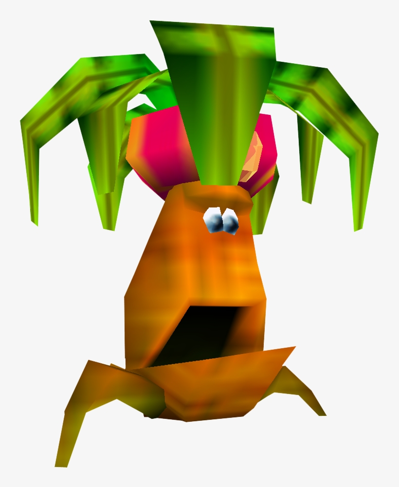 Trunker Tree - Banjo Kazooie Palm Tree - 772x958 PNG Download - PNGkit