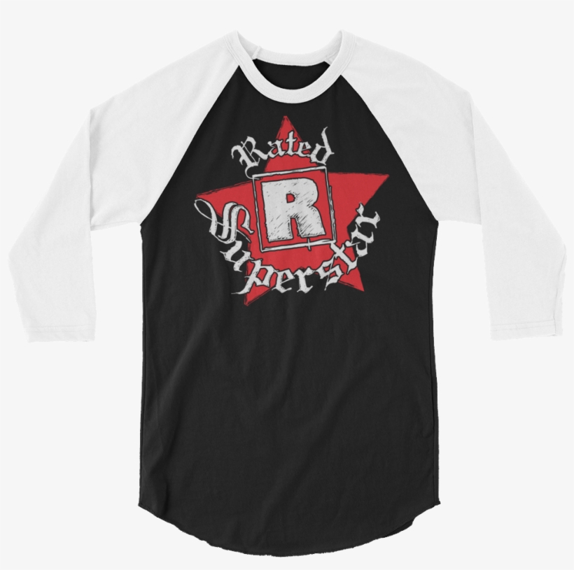 Edge "rated R Superstar" 3/4 Sleeve Raglan T-shirt - Roman Reigns ...
