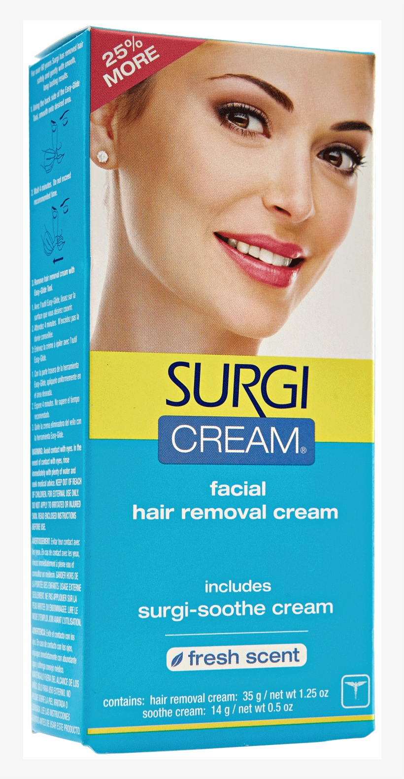 Surgi-cream Facial Depilatory Regular Ardell Home. - 1500x1500 PNG ...