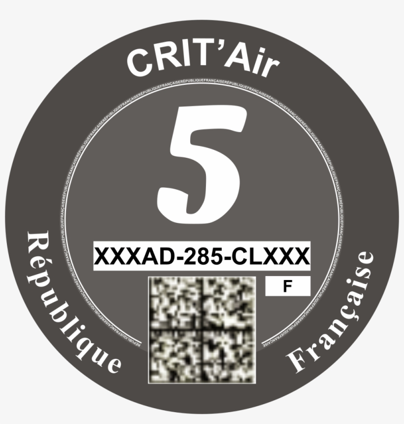 Download Transparent The Following Pictures Of The Crit'air Vignette ...