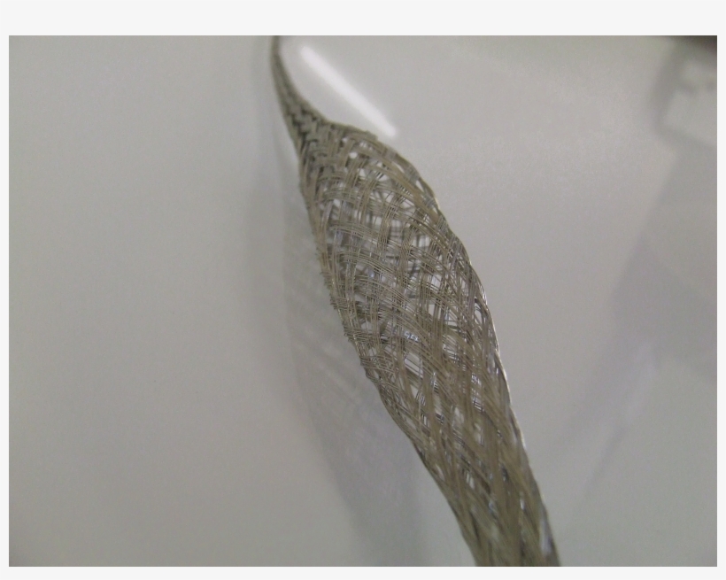 Download Transparent Tin Plated Copper Stocking Braid - Macro ...