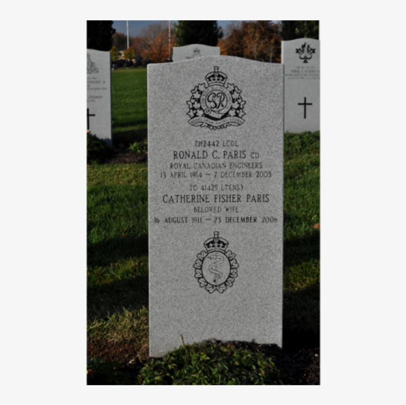 Headstone At Beechwood Cemetery Lt-col Ronald “ron” - Memorial ...