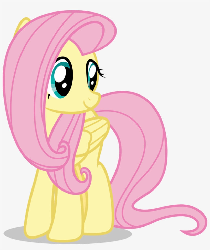 Mlp Fim Fluttershy - Fluttershy Vector - 835x957 PNG Download - PNGkit