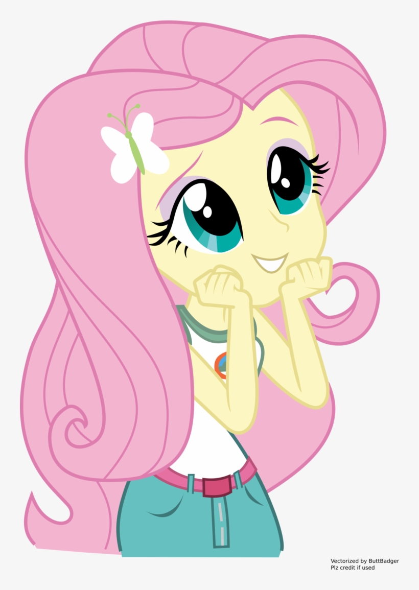 Fluttershy Vector Mlp Human - Fluttershy Equestria Girl Legend Of ...