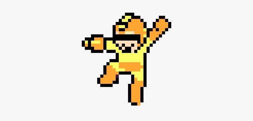 Protoman Orange - Megaman 8 Bit - 410x350 PNG Download - PNGkit