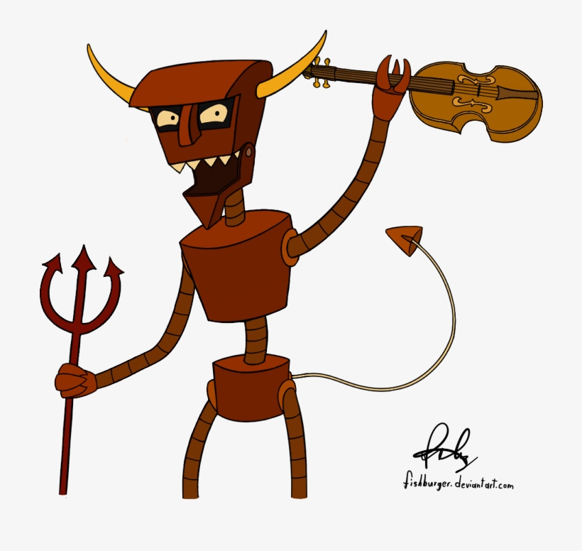 Robot Devil Png - Футурама Робот Дьявол - 800x763 PNG Download - PNGkit