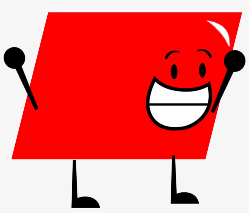 Red Parallelogram - 1033x793 PNG Download - PNGkit