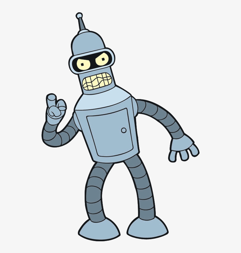 Bender Bending Rodríguez Png - 585x818 PNG Download - PNGkit