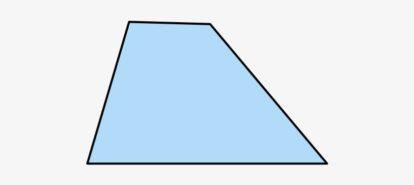 Geometry Of The Plane - Trapezoid Quadrilateral - 499x322 PNG Download ...