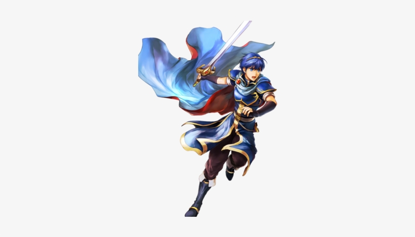 Marth Altean Prince Btlface - Marth Fire Emblem Heroes - 340x388 PNG ...