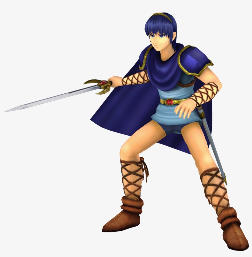 Smash 2 On Twitter - Marth 2 - 1200x1163 PNG Download - PNGkit