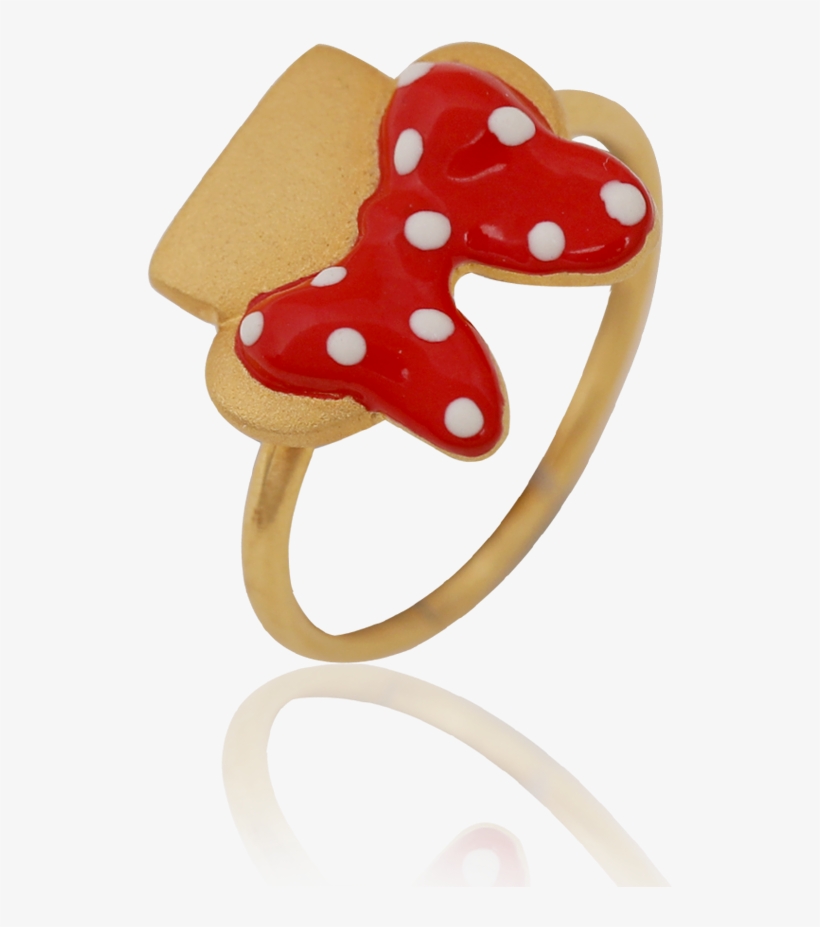 Charming Minnie Mouse Bow Ring - Ring - 1000x1000 PNG Download - PNGkit