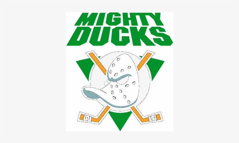 Download Transparent Anaheim Mighty Ducks - Mighty Ducks Logo Png - PNGkit