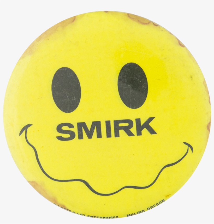 Smirk Smileys Button Museum - Acid House Mix 1988 1990 - 1000x996 PNG ...