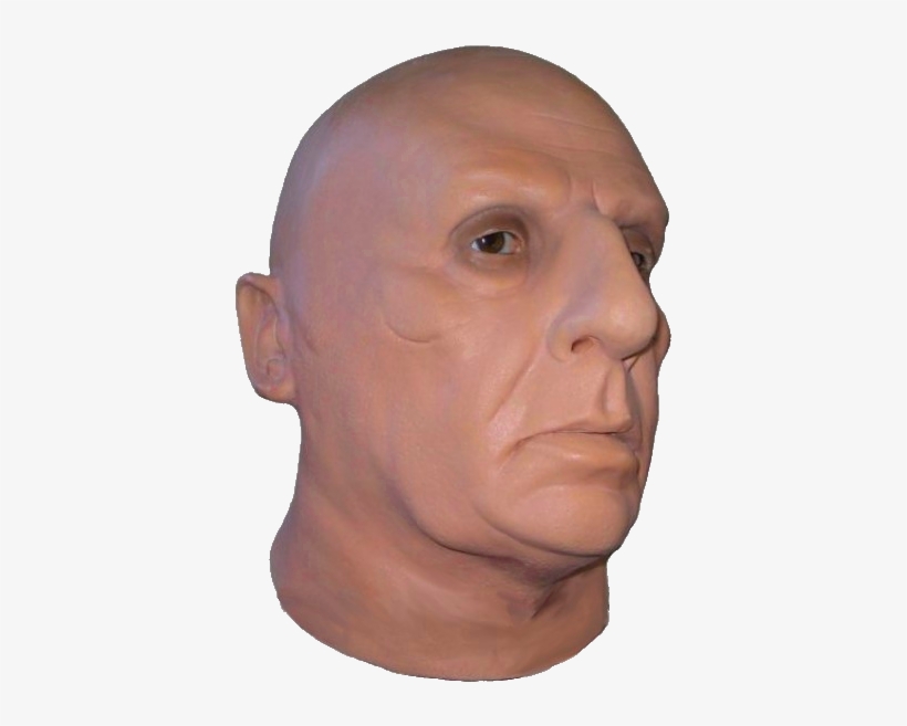 Bouncer Realistic Bald Man Mask - Bald Masks - 500x598 PNG Download ...