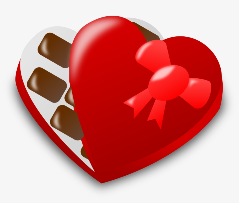 Valentine Chocolate Clip Art - 600x483 PNG Download - PNGkit