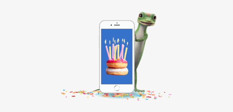 Geico S Mobile App Free Insurance - Mobile Phone - 407x339 PNG Download ...