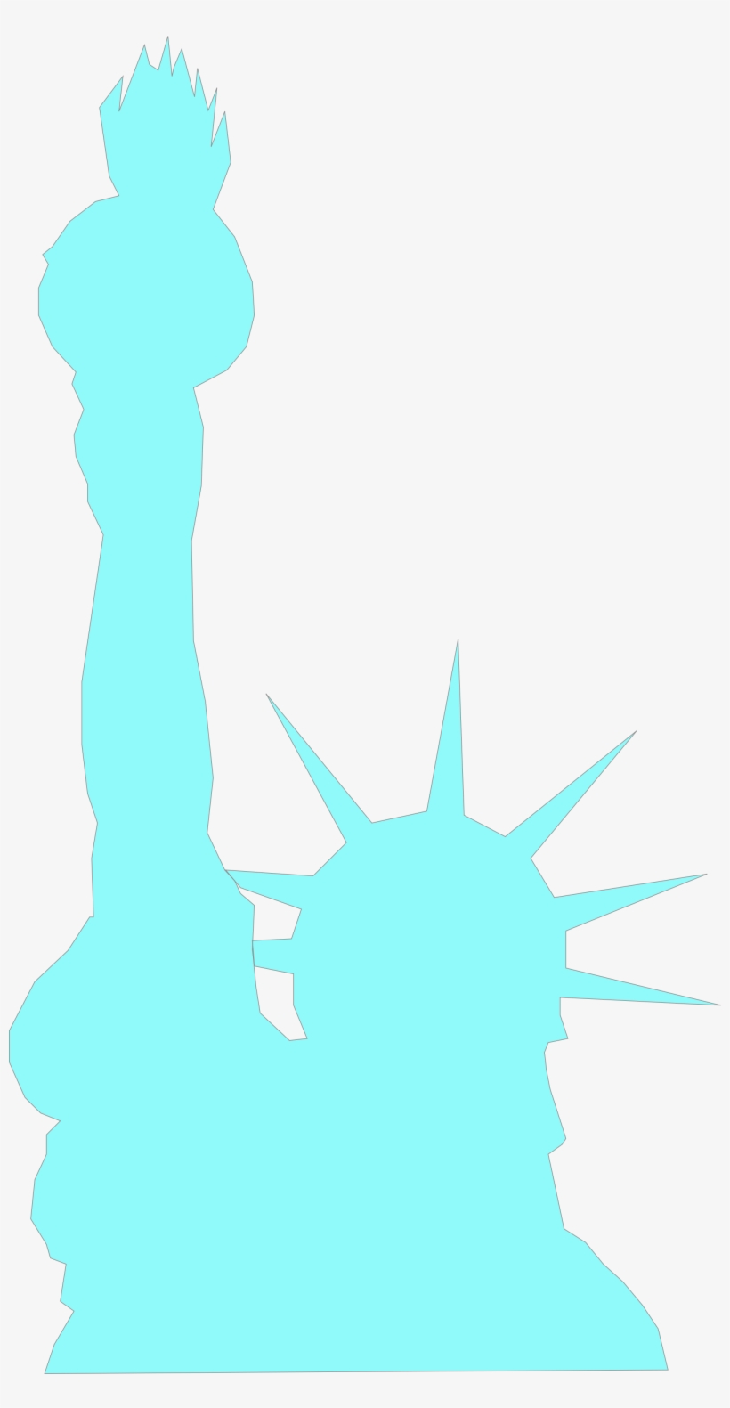 Download Transparent Open - Liberty Statue Png Transparent - PNGkit