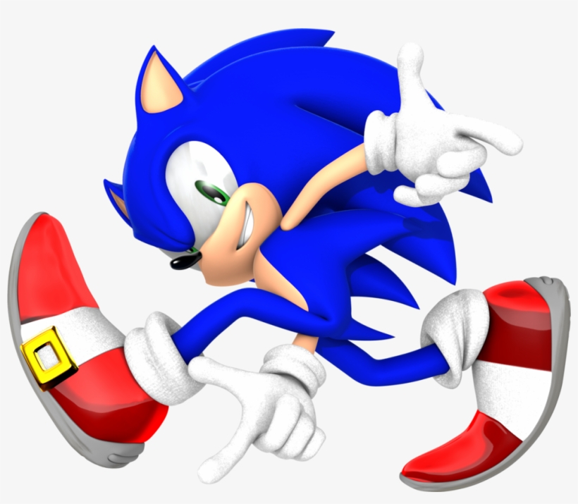 Png - Sonic Adventure Sonic Render - 985x811 PNG Download - PNGkit