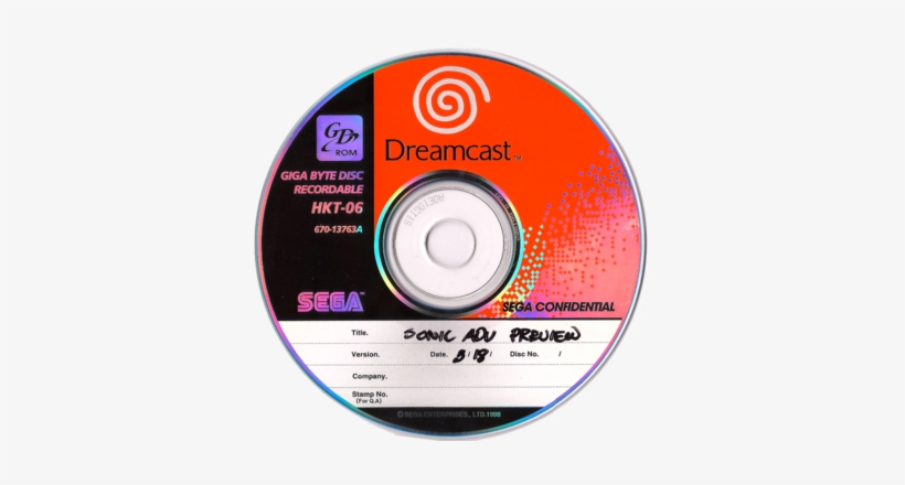 Original Gd-r Disc - Ecco Ii Sentinels Of The Universe - 364x360 PNG ...