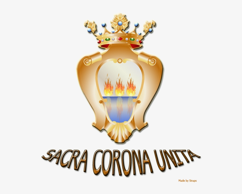 Sacra Corona Unita Logo 2 By Robert - Sacra Corona Unita Logo - 550x707 ...