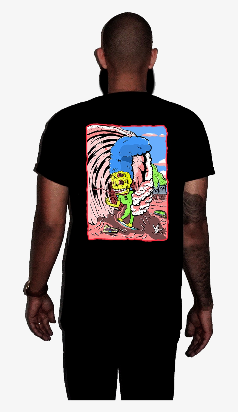 Surfer Marge Tee By Ayla The Caveman - Musician - 1500x1500 PNG ...