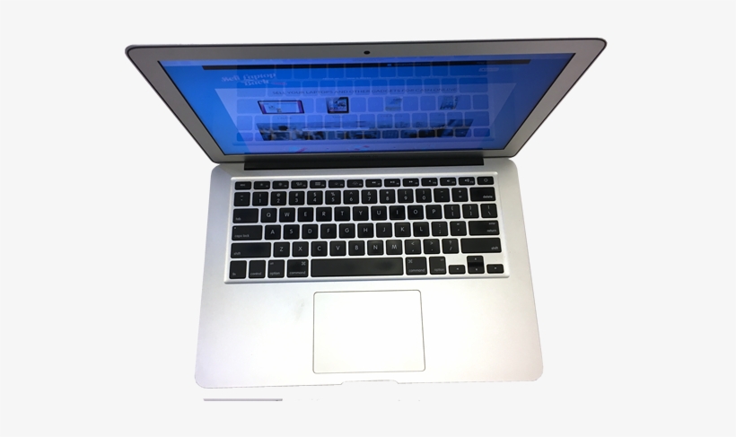 Macbook Air Laptop From Above - Macbook Pro - 550x415 PNG Download - PNGkit