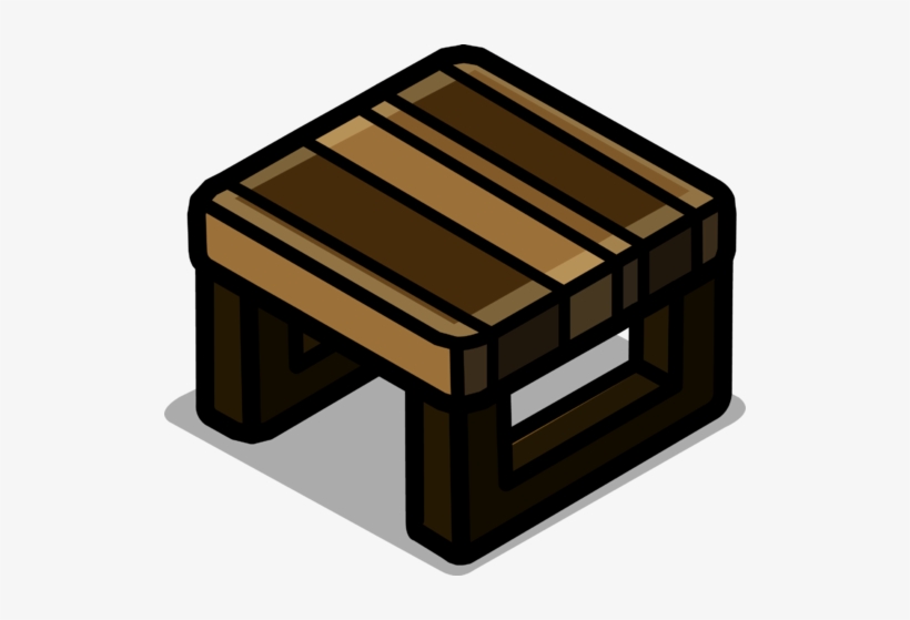 Modern End Table Sprite 003 - Mesa - 524x479 PNG Download - PNGkit