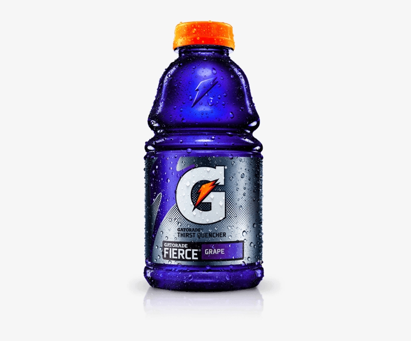 Gatorade Fierce Blue Cherry 12 Count 32 Oz - 576x627 PNG Download - PNGkit
