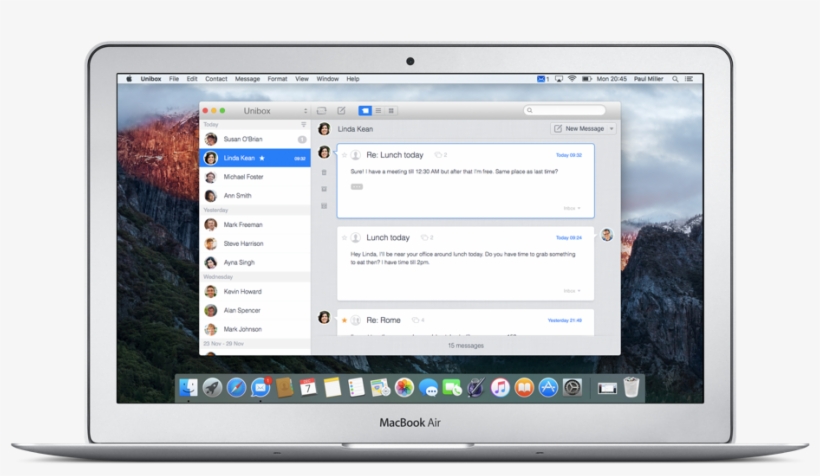 Macbook-air@2x Mac - Macbook Air Email - 942x532 PNG Download - PNGkit