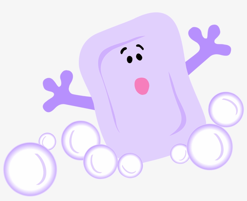 Image Blue S Clues Slippery Whoa Png - Slippery Soap - 1100x825 PNG ...