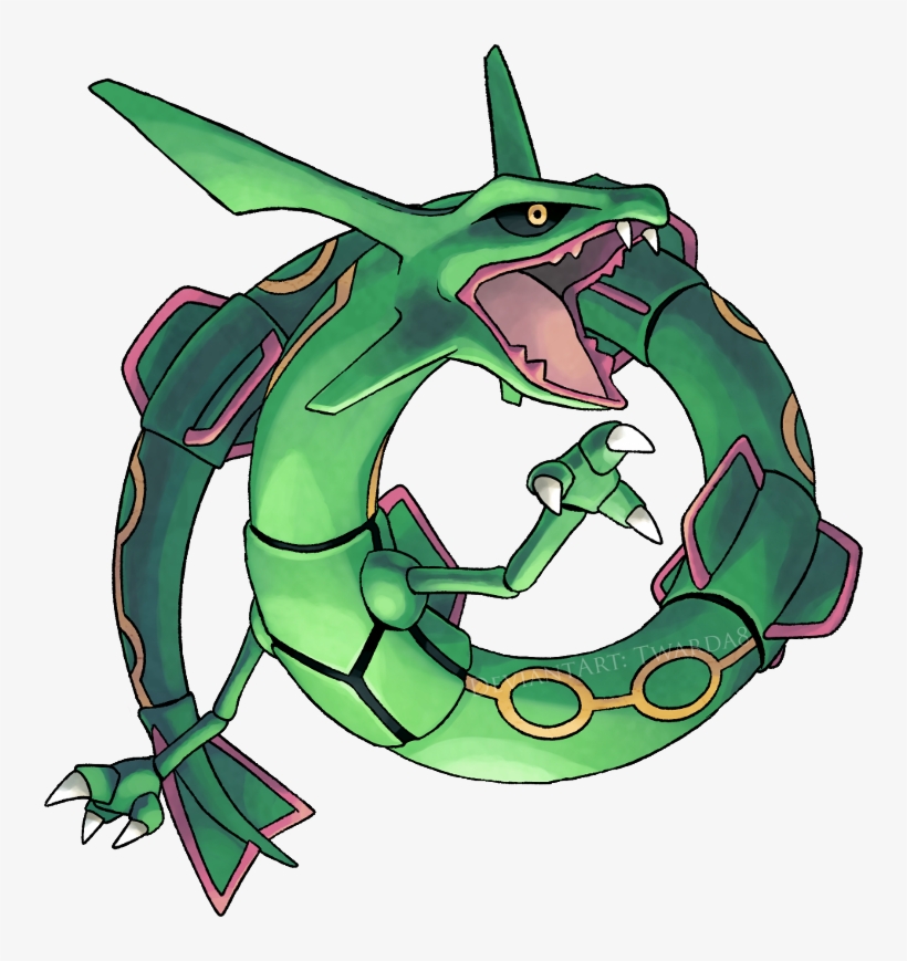 Rayquaza Transparent Deviantart - Dragao Lendario Pokemon - 740x789 PNG ...