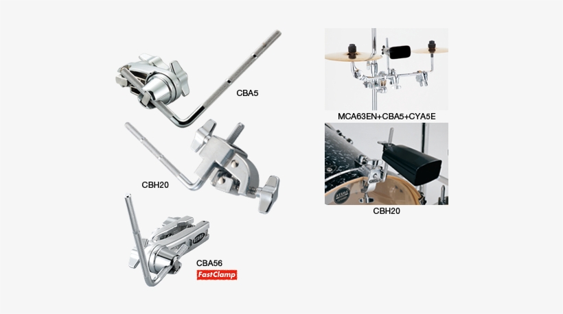 Cowbell Attachments - Tama Cba56 Cowbell Attachment - 500x385 PNG ...