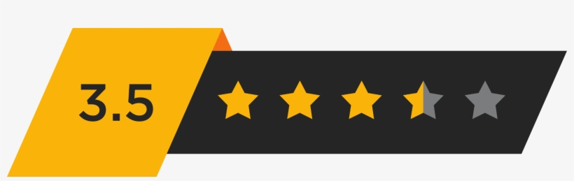 View As Png - 3 5 Star Rating - 2048x547 PNG Download - PNGkit
