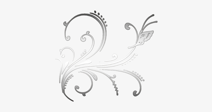Download Transparent Clip Art Scroll Sticker Design With Ornate Vector ...