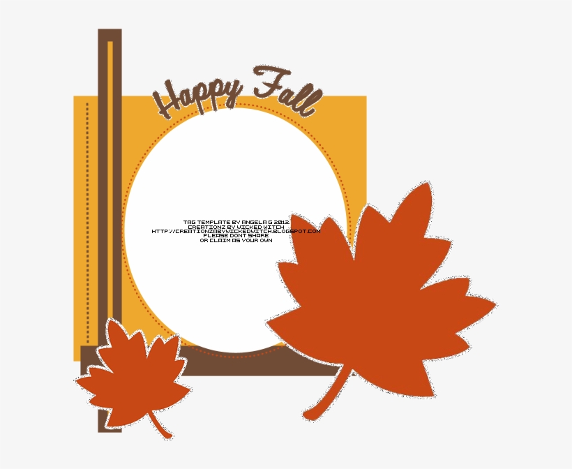 Happy Fall Png - Clip Art - 650x615 PNG Download - PNGkit