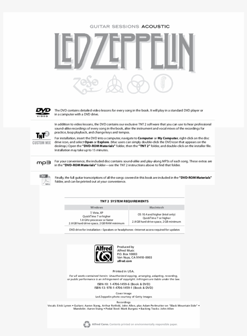 Acoustic Sessions Thumbnail Led Zeppelin - Led Zeppelin - 864x1152 PNG ...