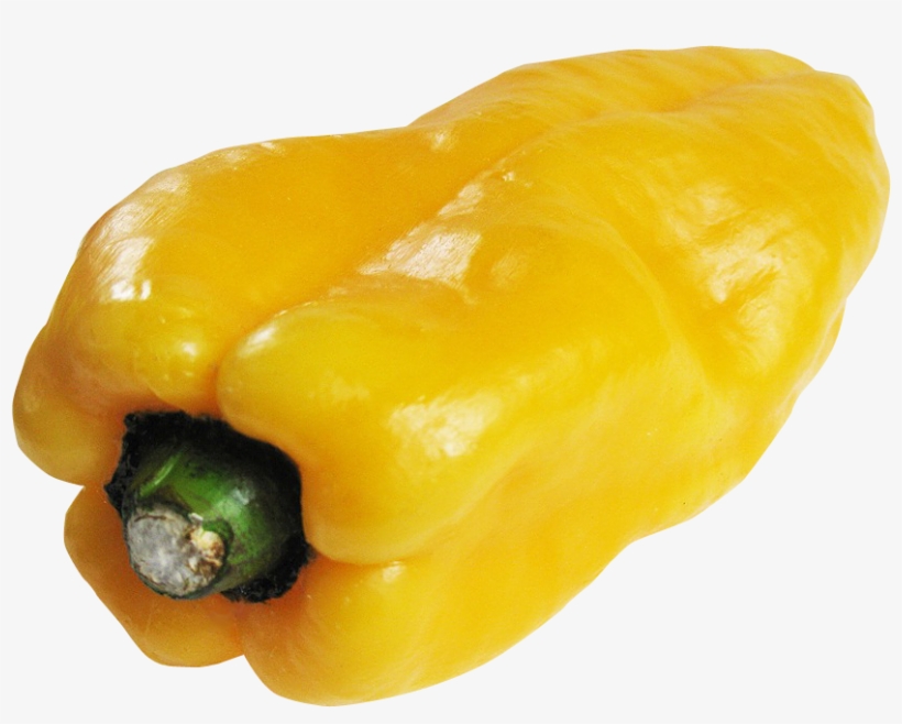 Download Transparent Bell Pepper Yellow Png Image - Yellow Pepper - PNGkit