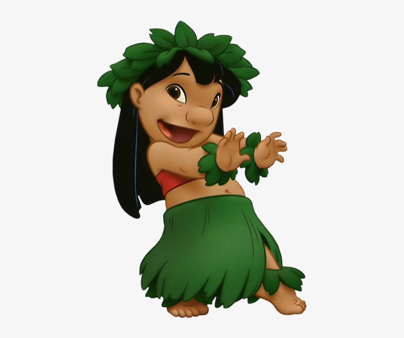 Lilo Pelekai Hula - Lilo Y Stitch Personajes - 449x619 PNG Download ...