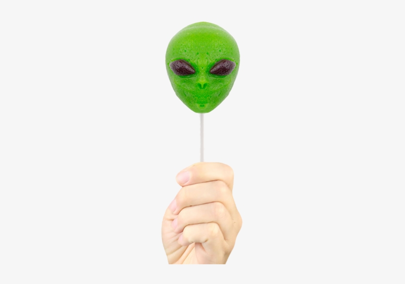 Gummy Alien Head On A Stick - Gummy Alien Candy - 500x500 PNG Download ...