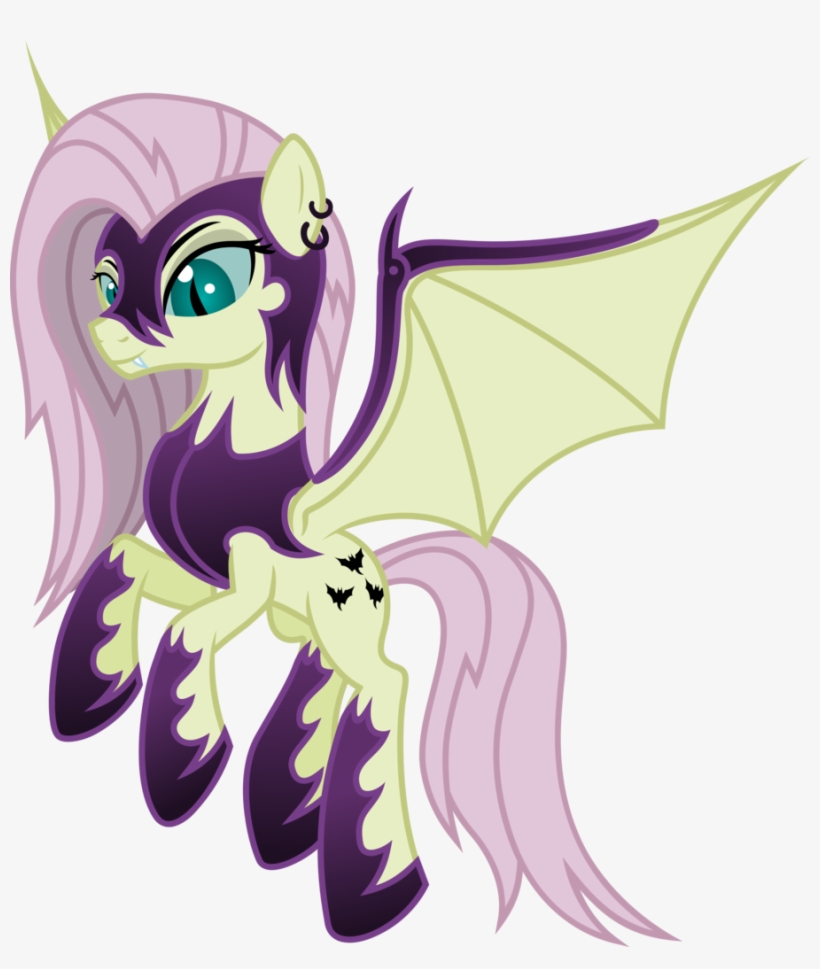 Salemcat, Bat Pony, Corrupted, Ear Piercing, Earring, - Mlp Wing ...