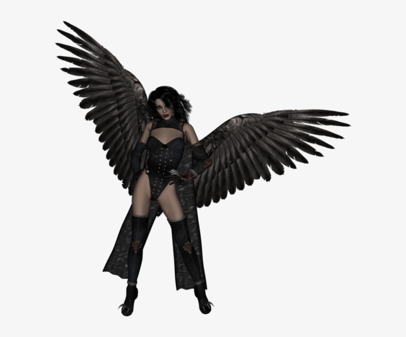 Download Transparent Dark Angel Png - PNGkit