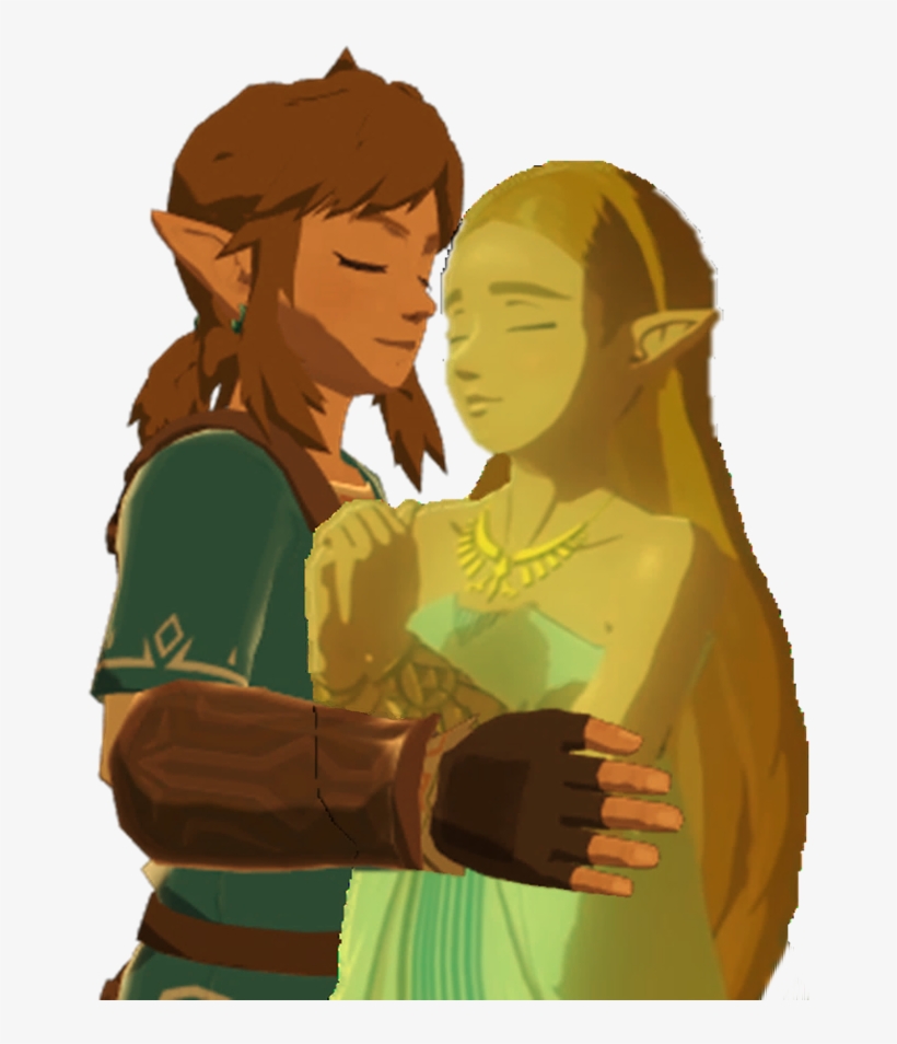 Download Transparent Link And Zelda Images Link And Zelda Breath Of The ...