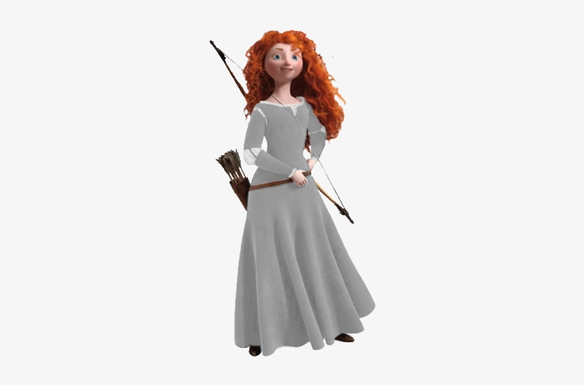 Transparent Merida Whose Dress Changes Color With - Disney's Brave ...