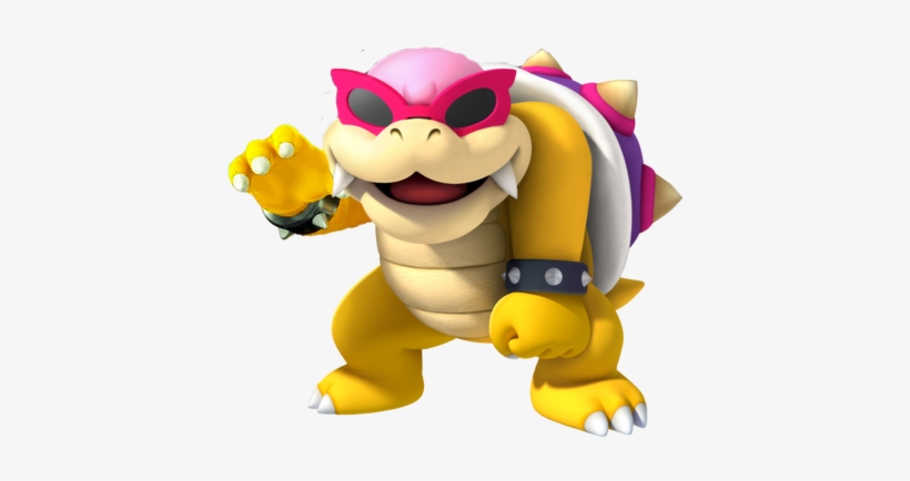 Thedinoman - Super Mario Bros Roy - 410x354 PNG Download - PNGkit