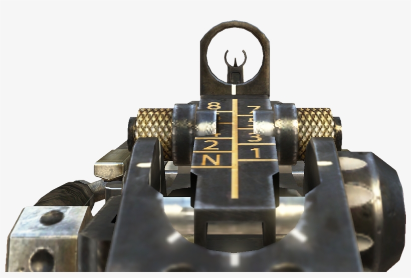 [ Img] - Black Ops Iron Sight - 1008x634 PNG Download - PNGkit