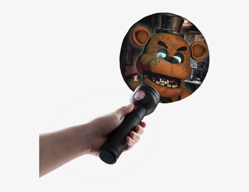 Five - Five Nights At Freddy's Flashlight Nightmare Freddy - 562x552 ...