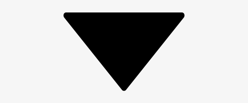 Arrow Down Filled Triangle Vector - Arrow Pointing Down Png - 400x399 ...